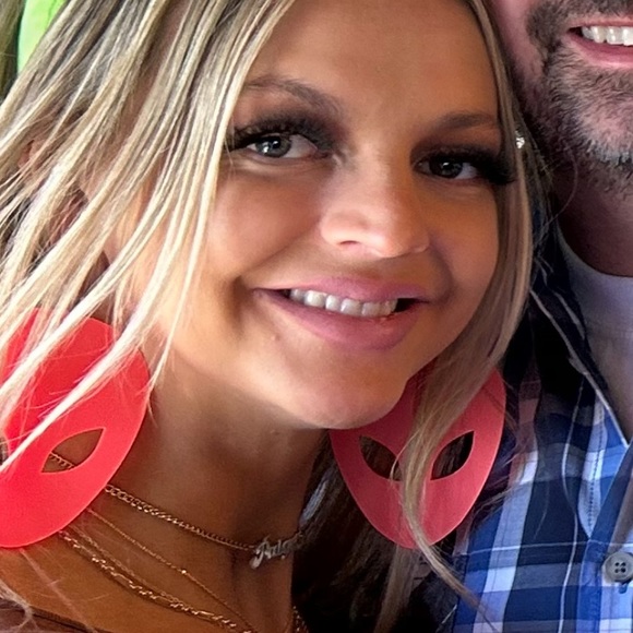 Jewelry | Huge Pink Alien Oversized Neon Cosmic Barbie Earrings Space ...